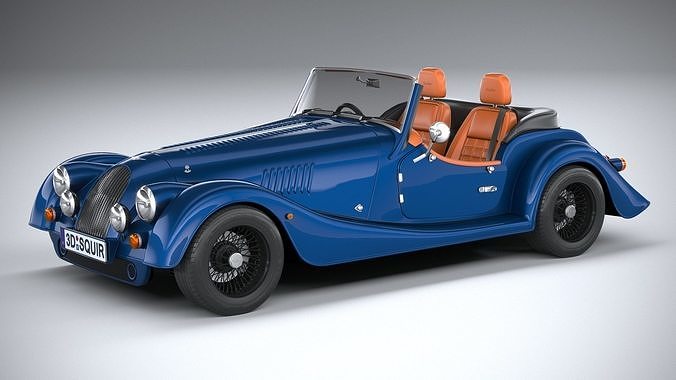 Morgan Plus Four 2021 3D model | CGTrader