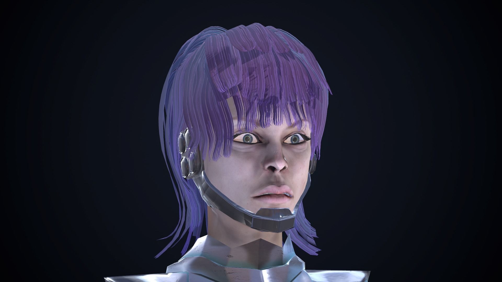 Cyberpunk LP free VR / AR / low-poly 3D model rigged | CGTrader