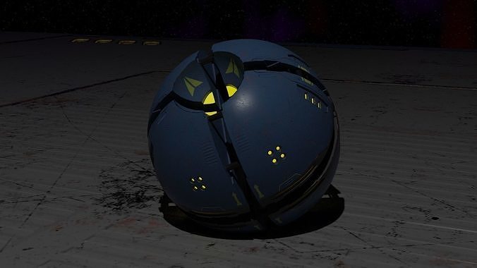3D model Old Y2J Hollow Sphere VR / AR / low-poly | CGTrader