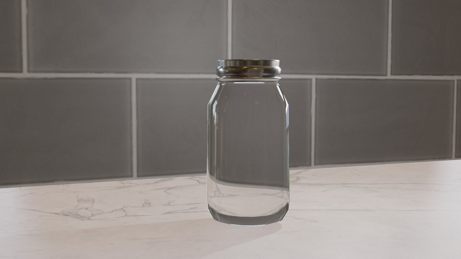 Mason Jar free VR / AR / low-poly 3D model | CGTrader