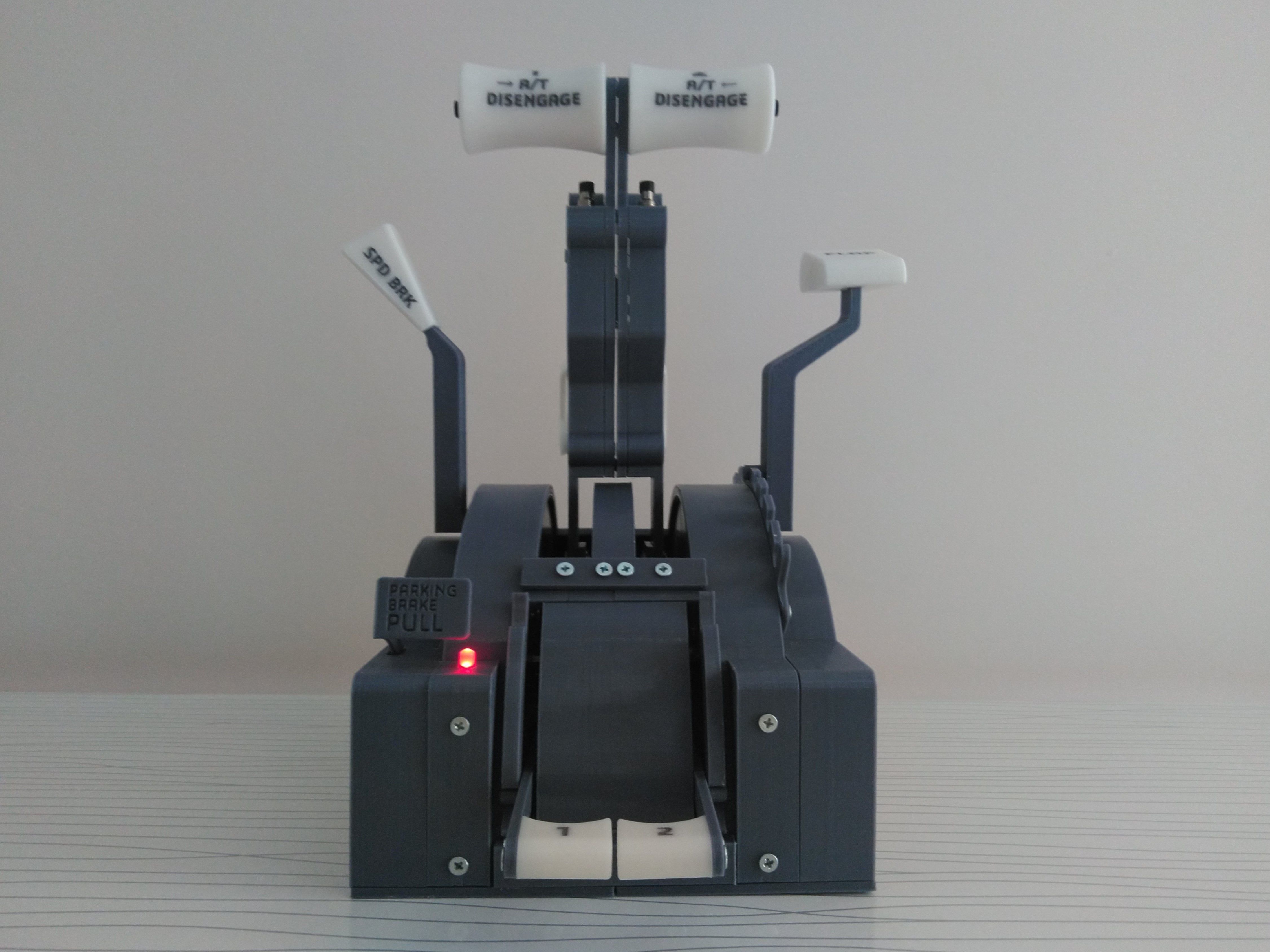 BOEING 737 THROTTLE QUADRANT 3D model 3D printable | CGTrader
