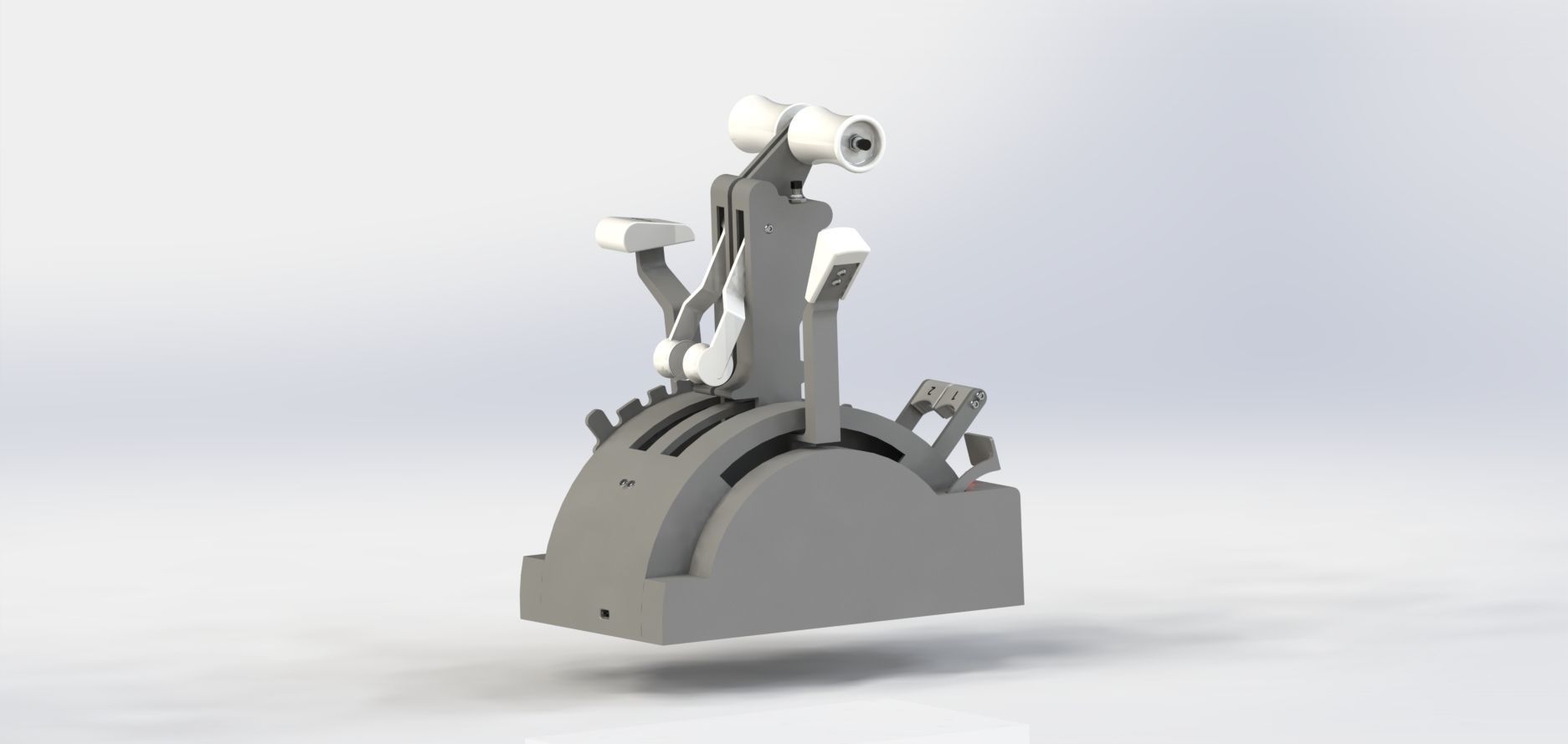 BOEING 737 THROTTLE QUADRANT 3D model 3D printable | CGTrader