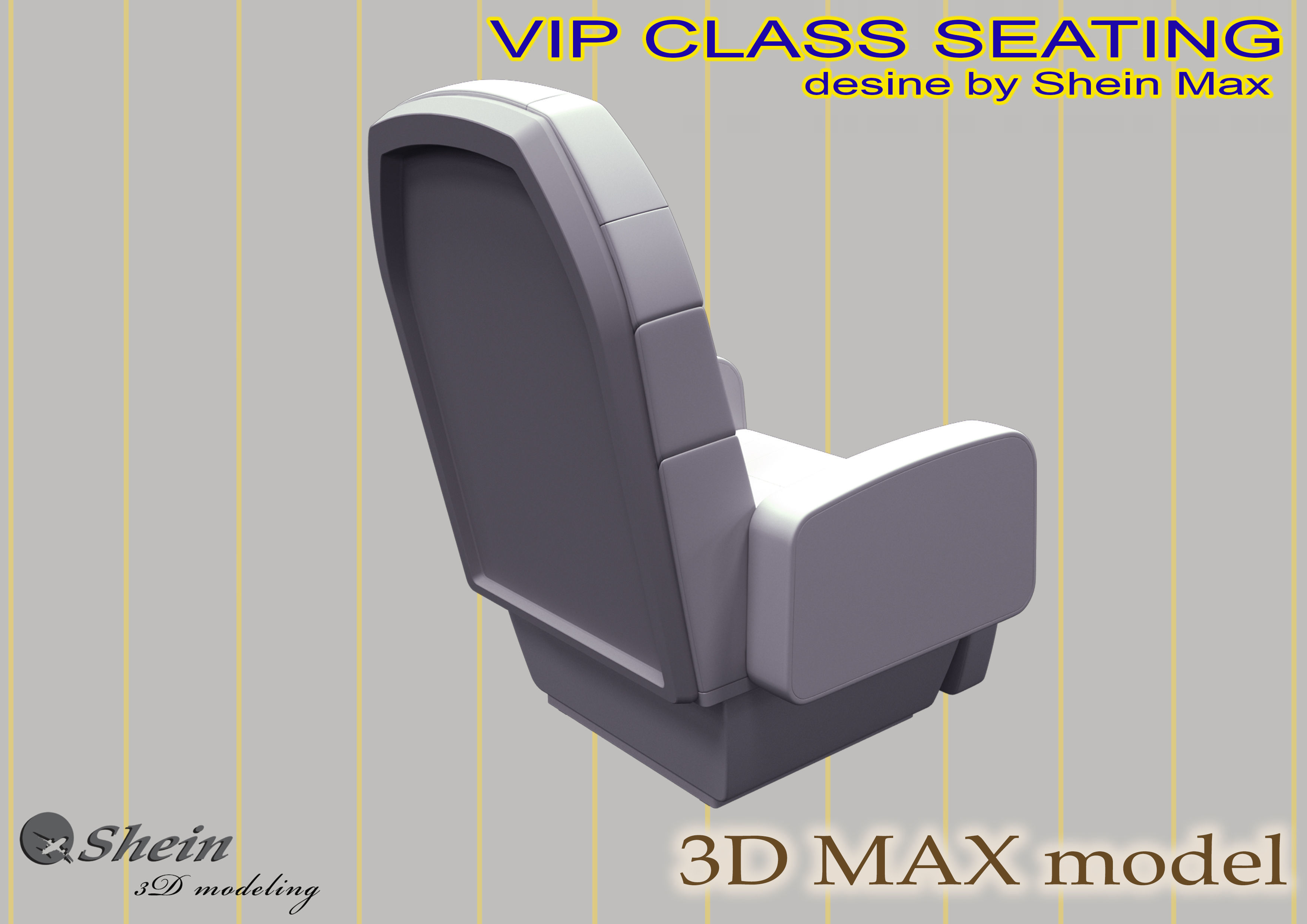 VIP CABIN SEATING 3D model | CGTrader
