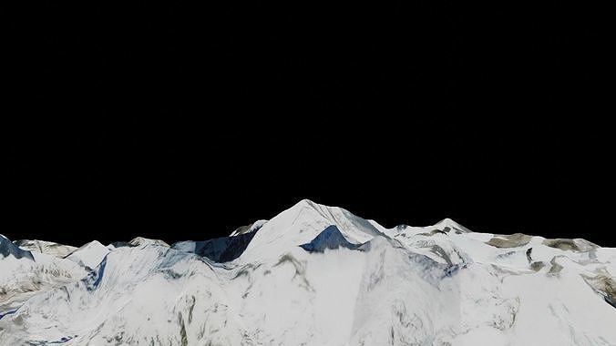 Everest 3D model | CGTrader