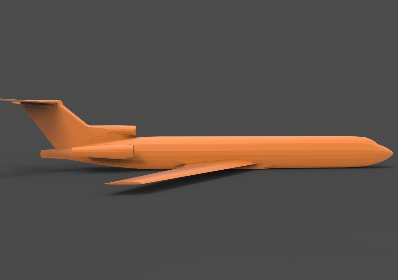 Boeing 727 3D model 3D printable | CGTrader