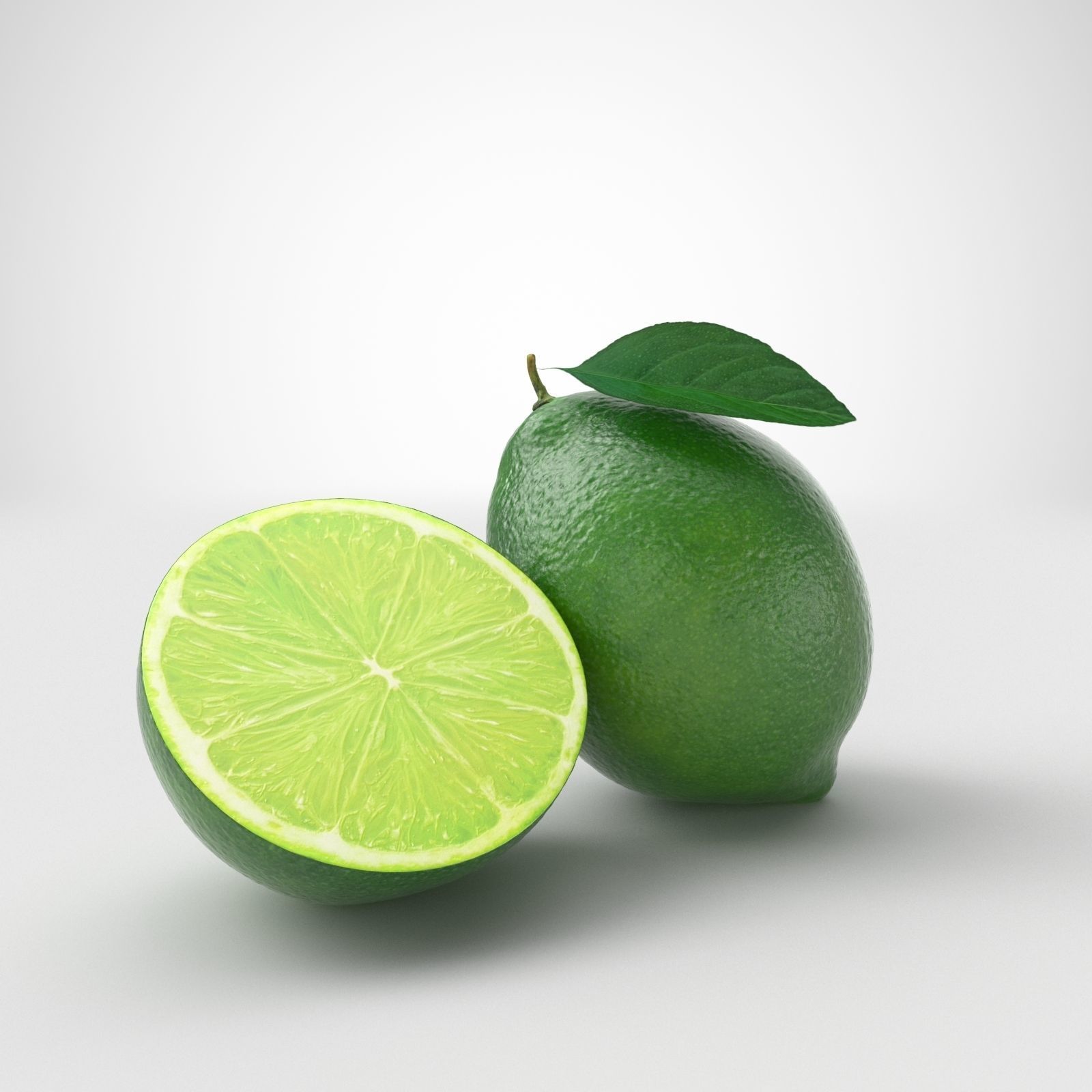 3D model animated Lime fruit | CGTrader
