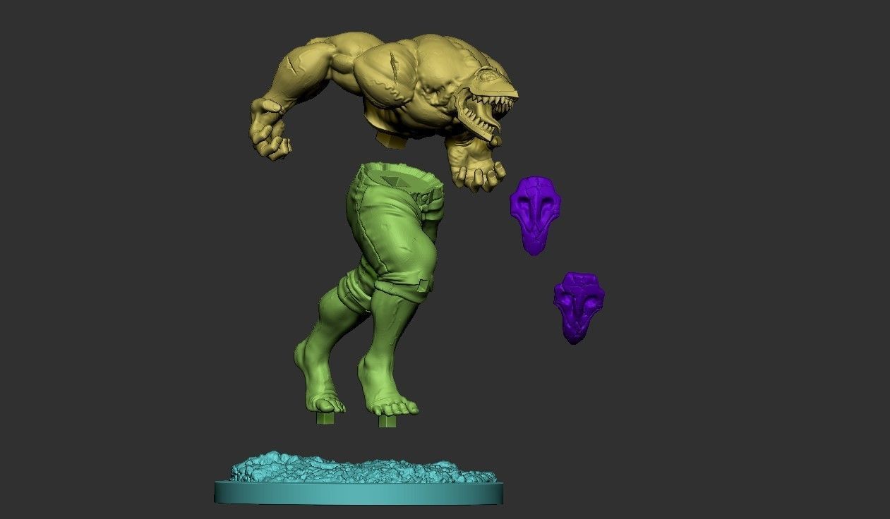 Nomu - Boku no Hero Academy - My Hero Academia 3D model 3D printable ...