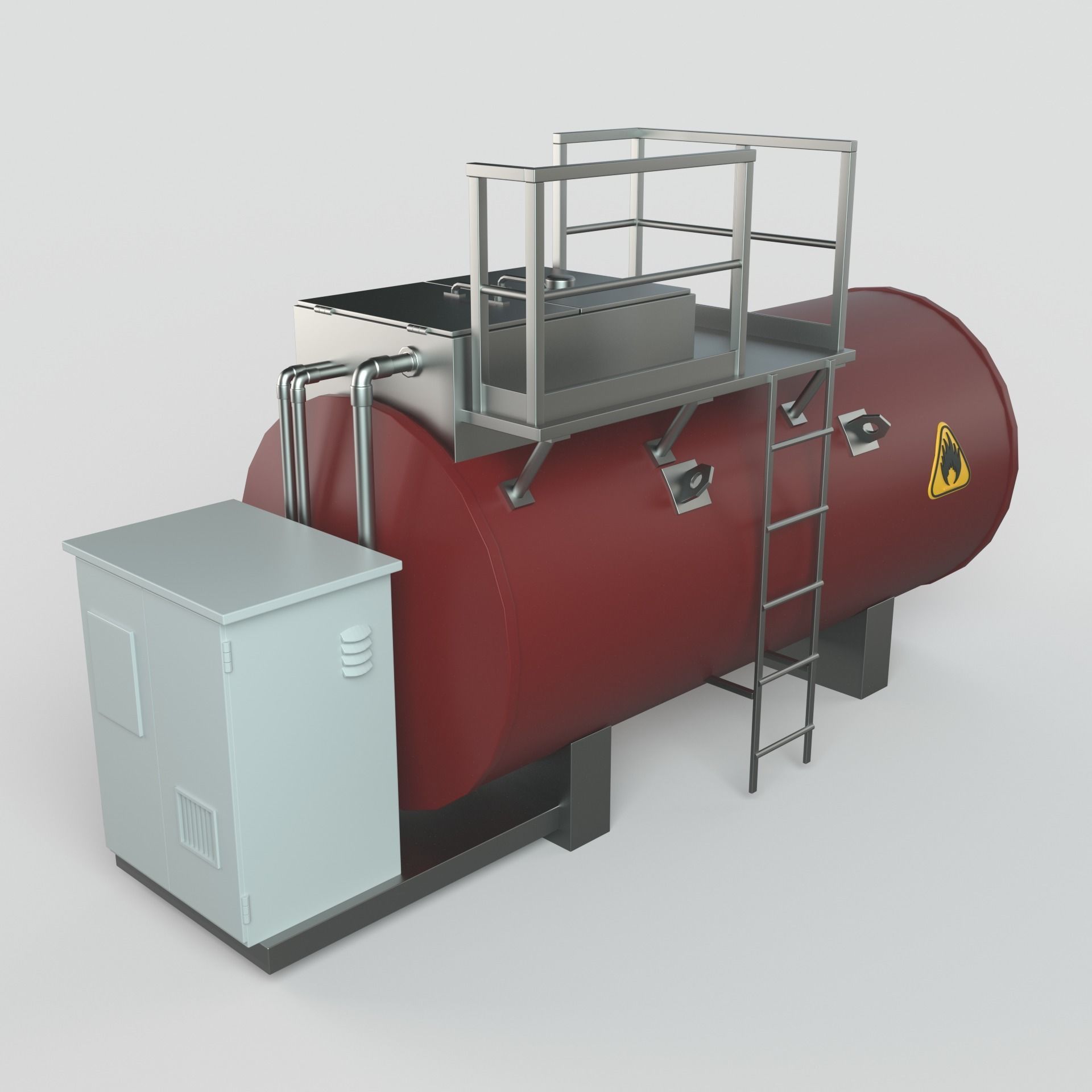 Storage Tank 3D model | CGTrader