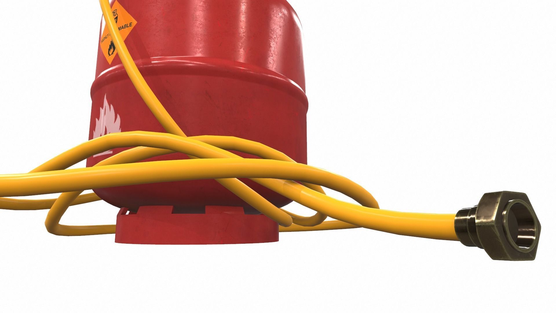 Gas cylinder tank L2 3D model | CGTrader