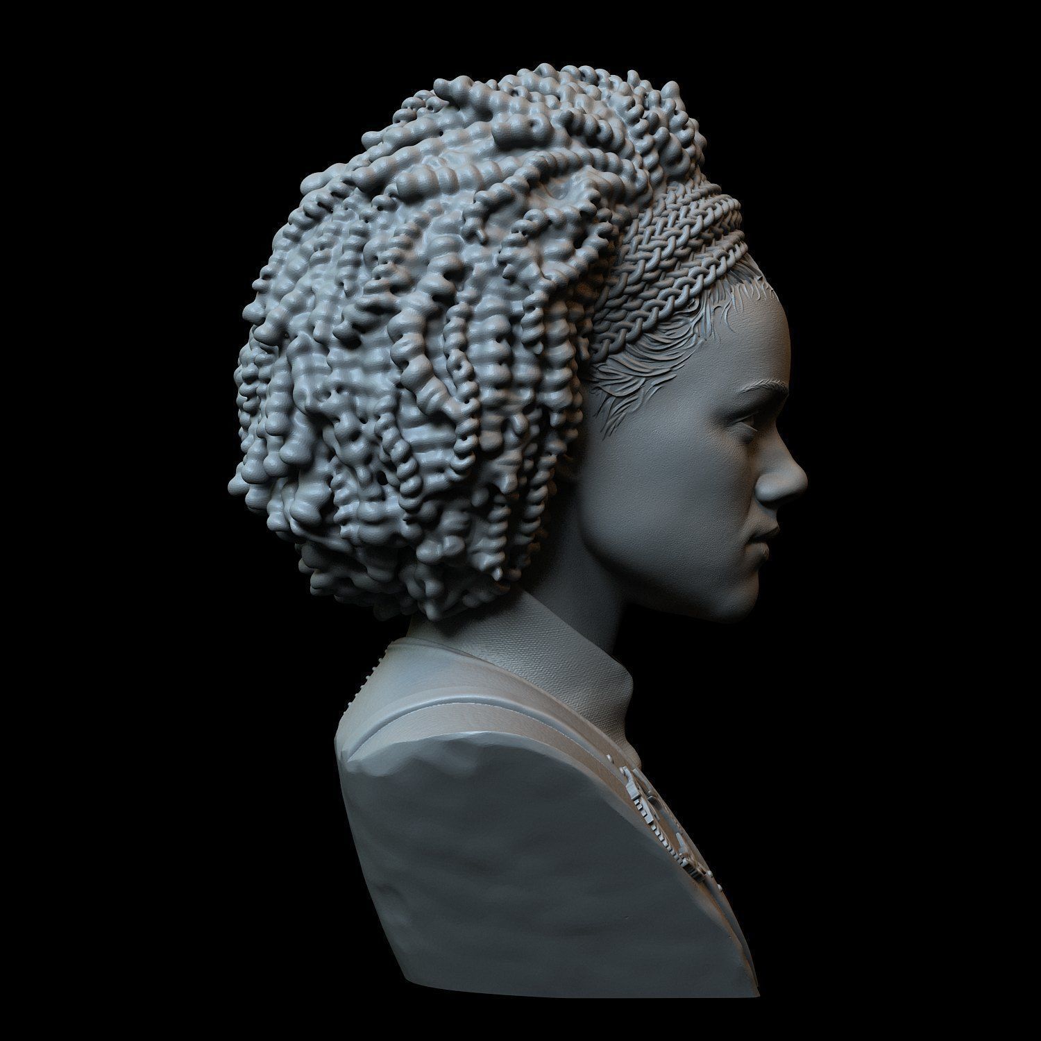 Missandei from Game of Thrones Nathalie Emmanuel 3D model 3D printable ...
