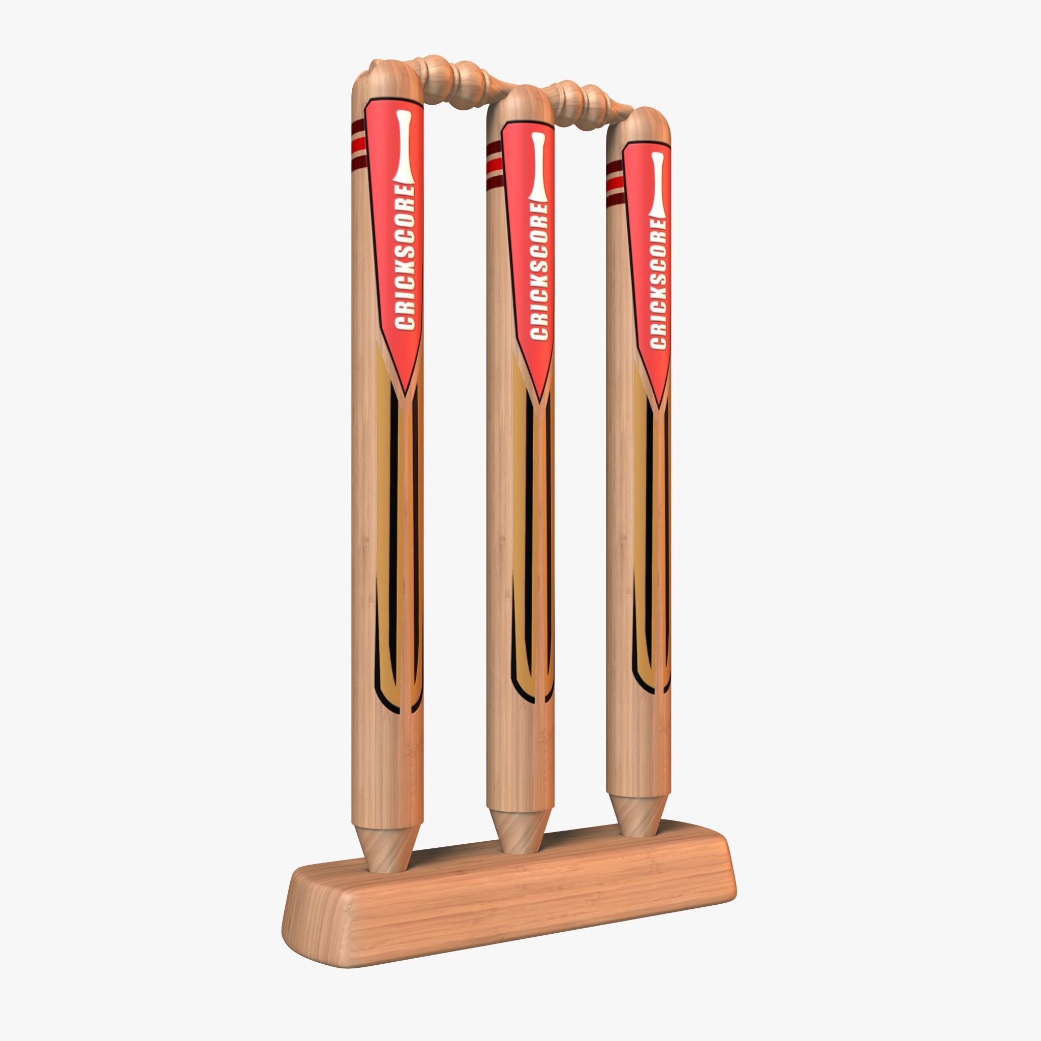 3D model Cricket Stump VR / AR / low-poly | CGTrader