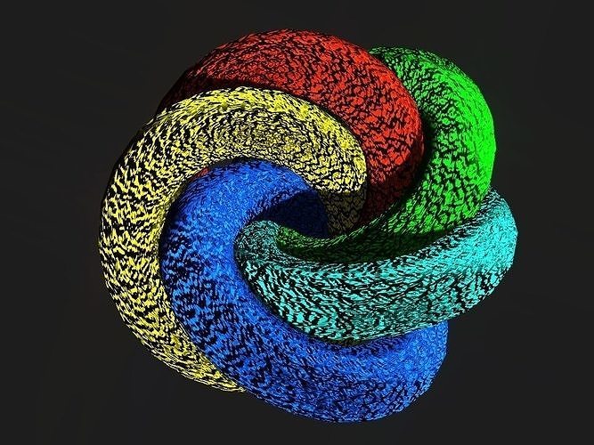 3D model Colors Twister Effect for Iclone VR / AR / low-poly | CGTrader