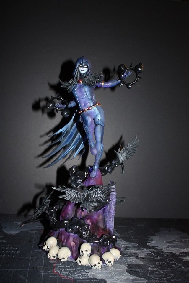 Raven DC Comics 3D model 3D printable | CGTrader