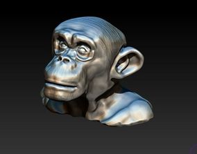 Monkey head 3D Printing Models | CGTrader