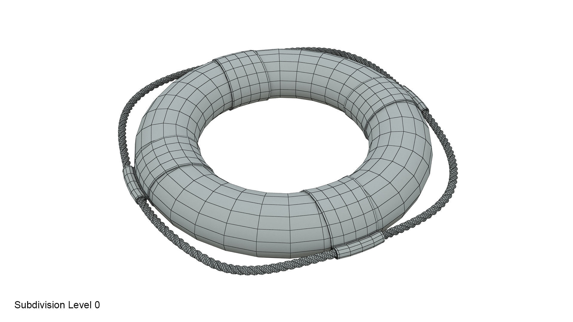 Lifebuoy 3D model | CGTrader