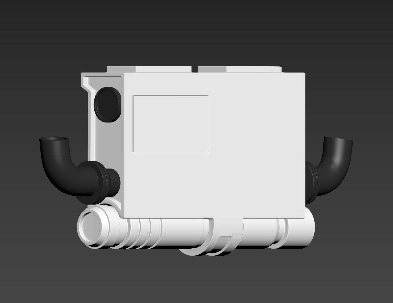 Star Wars AOTC Clone Trooper Pilot chest box 3D model 3D printable ...