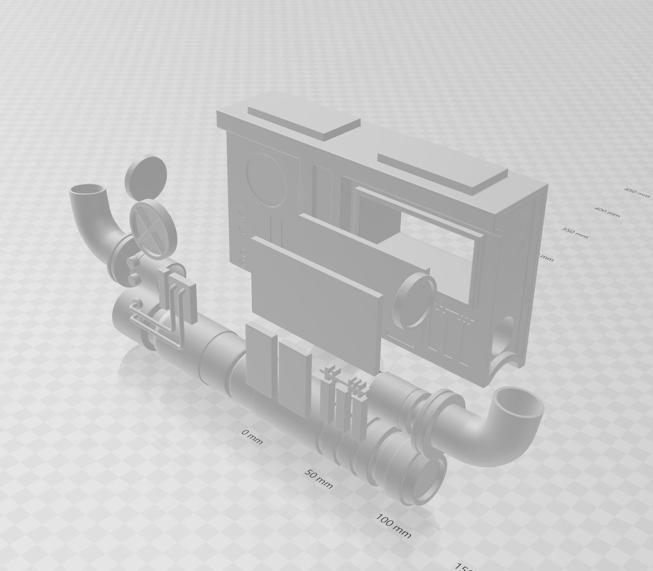 Star Wars AOTC Clone Trooper Pilot chest box 3D model 3D printable ...