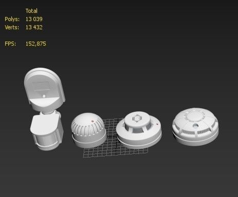 3D model Sensor Set VR / AR / low-poly | CGTrader