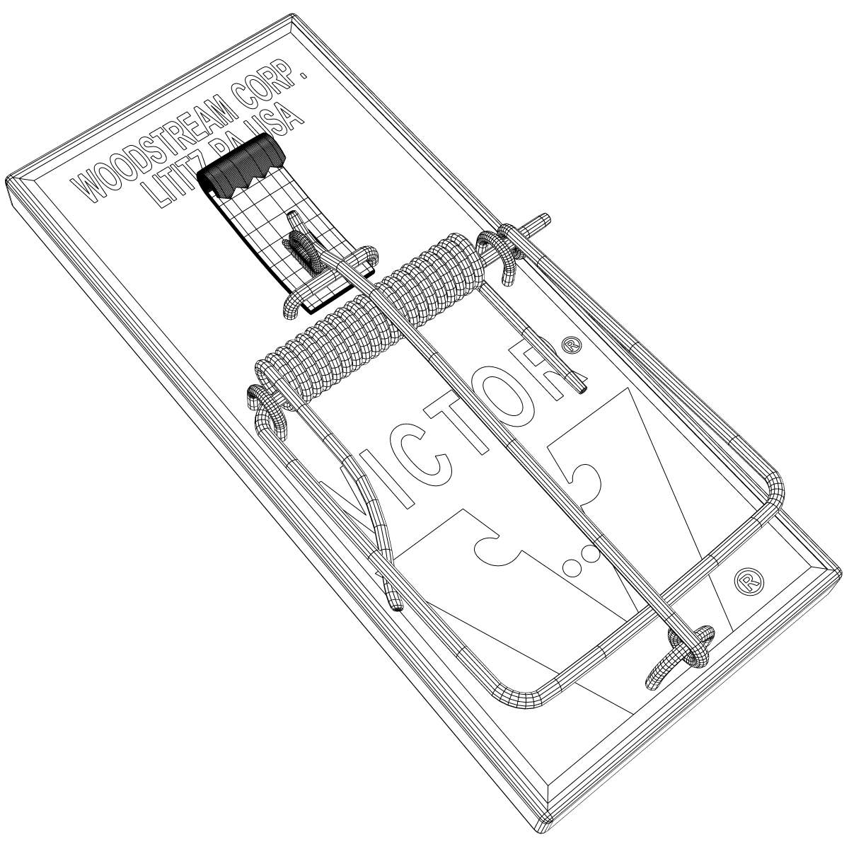 Mouse Trap 3D model | CGTrader
