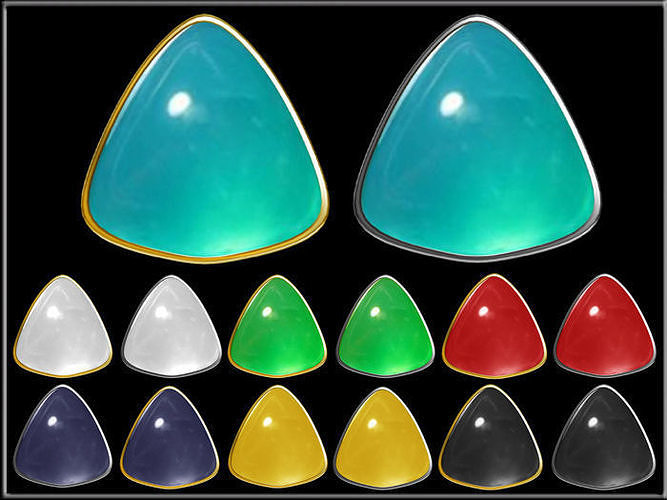 3D model Triangle Stone VR / AR / low-poly | CGTrader