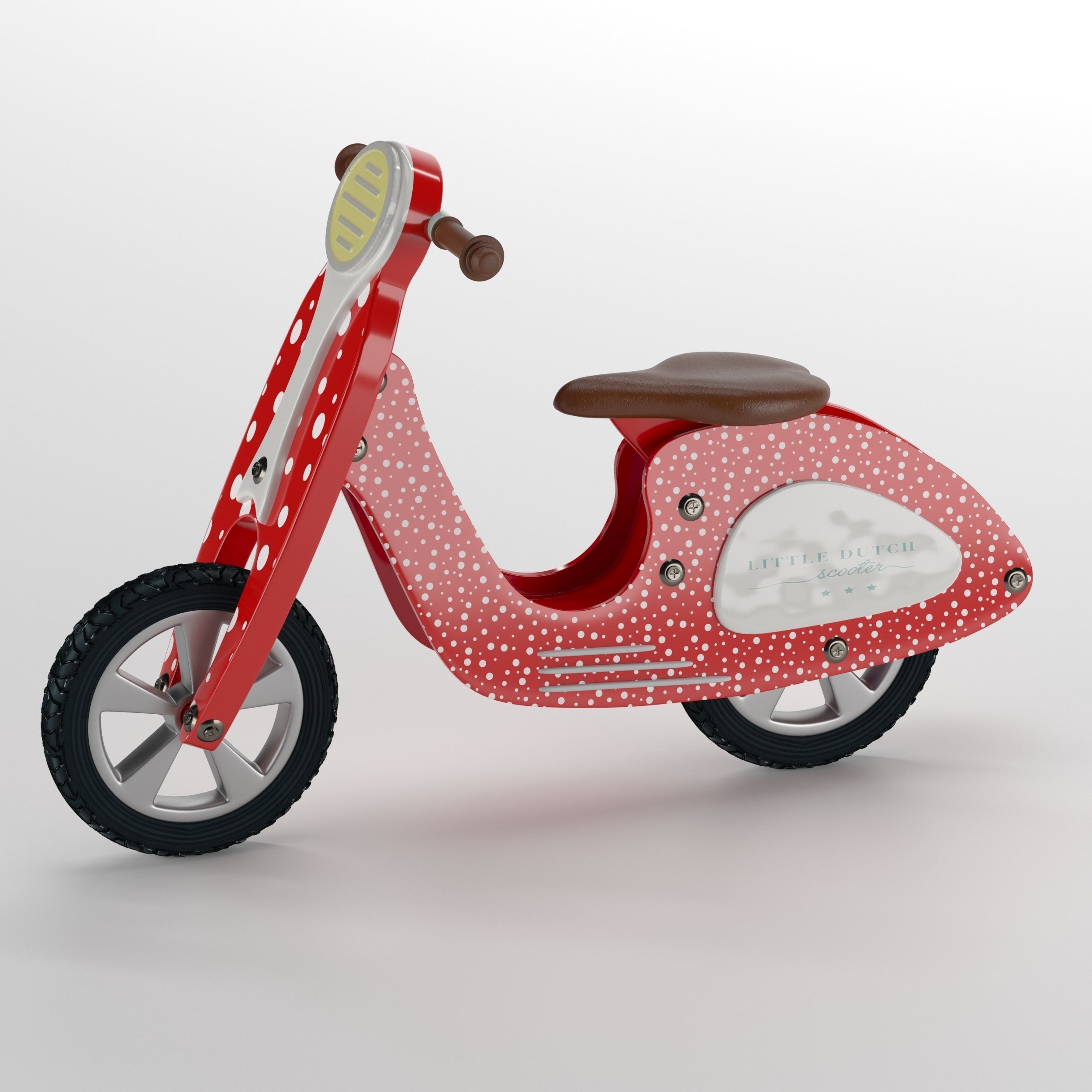 little dutch scooter 3D model | CGTrader