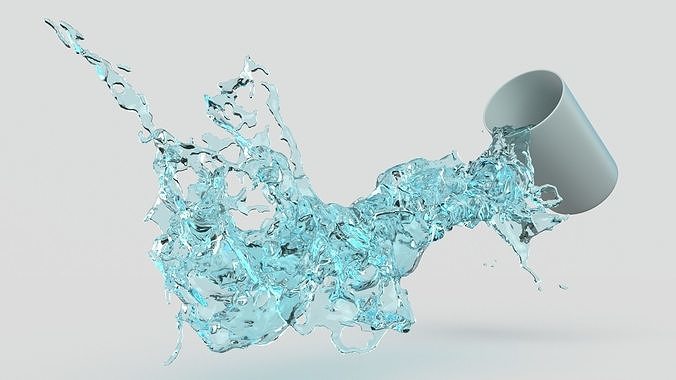 Water 3D model | CGTrader