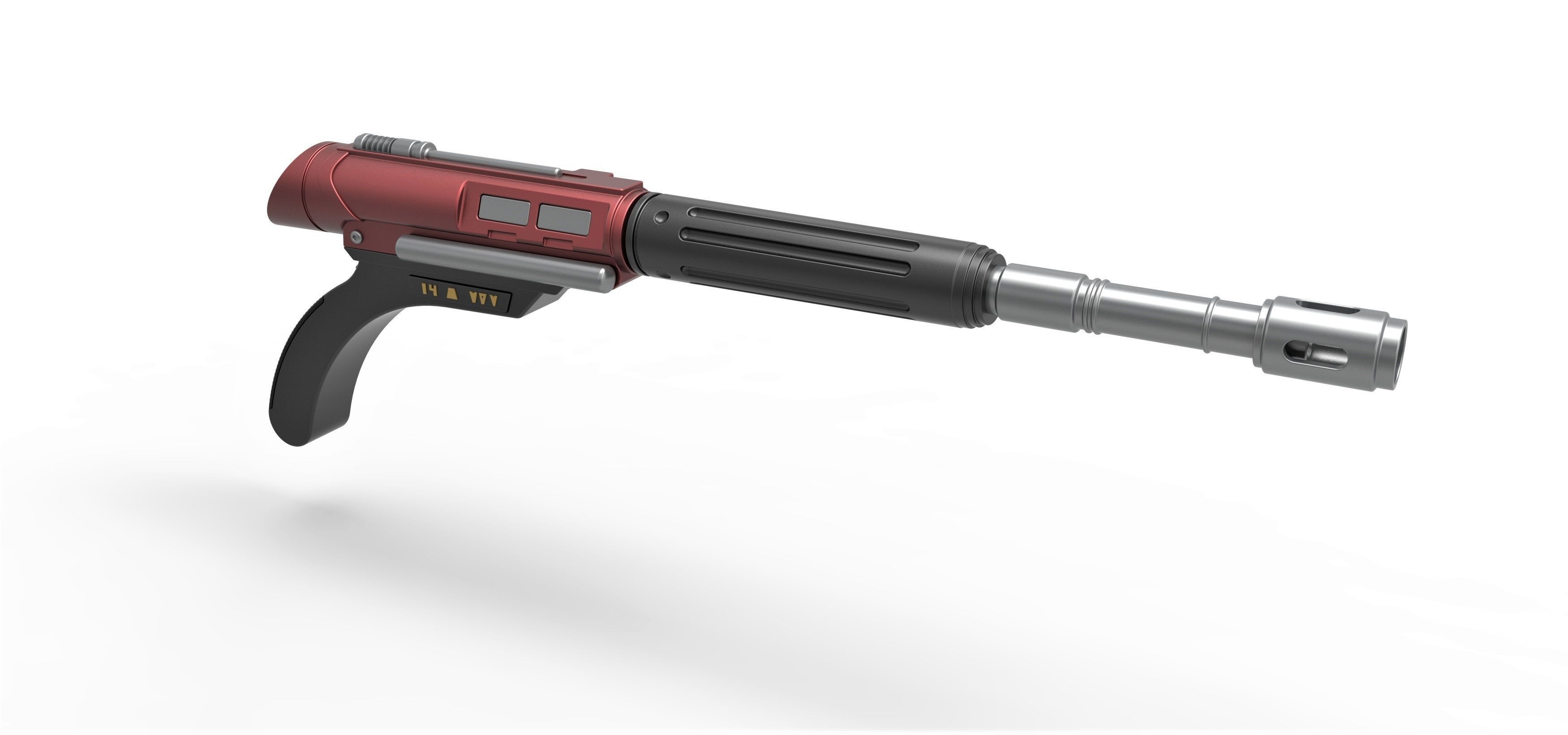 Deathsting Klingon disruptor from Star Trek The Next Generation 3D ...