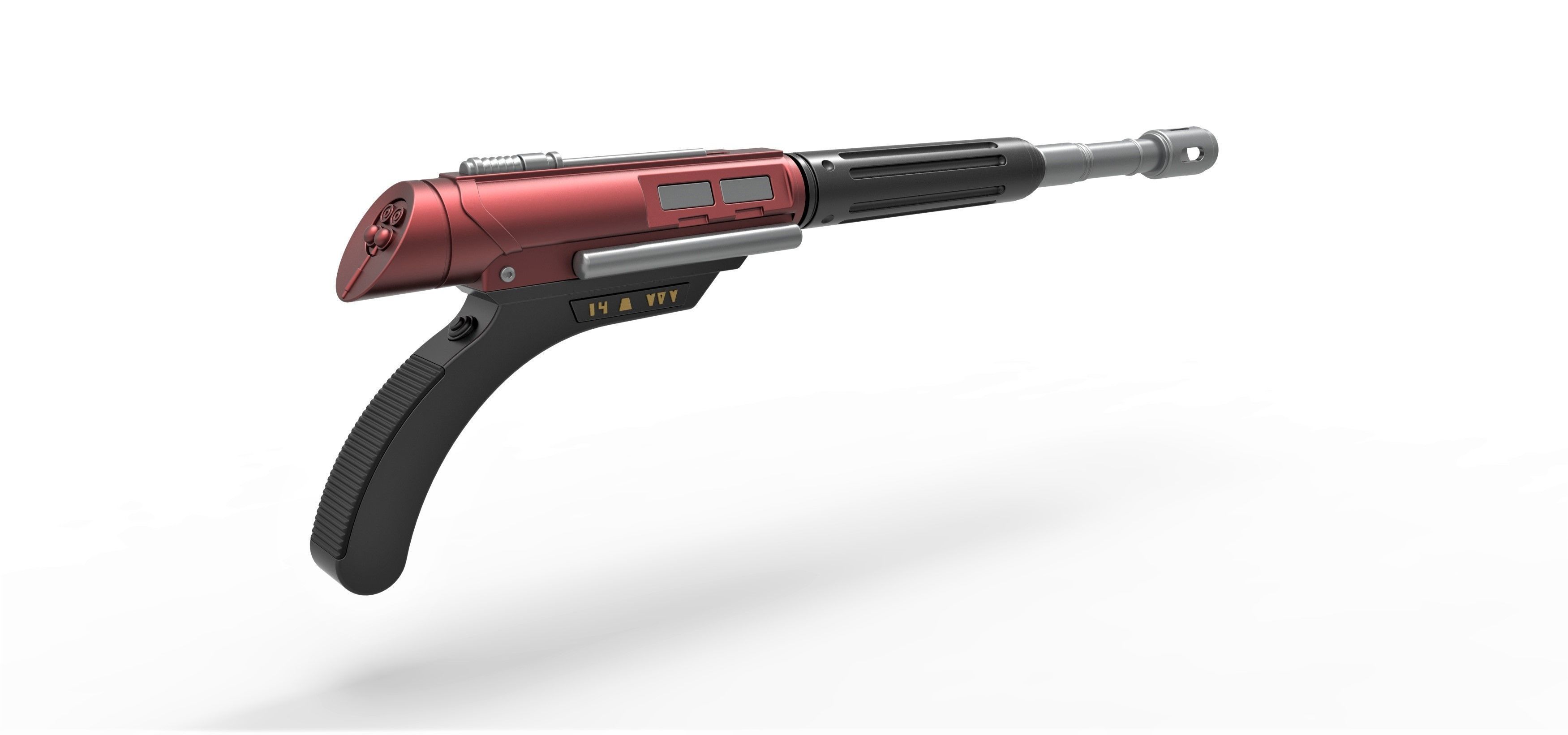 Deathsting Klingon disruptor from Star Trek The Next Generation 3D ...