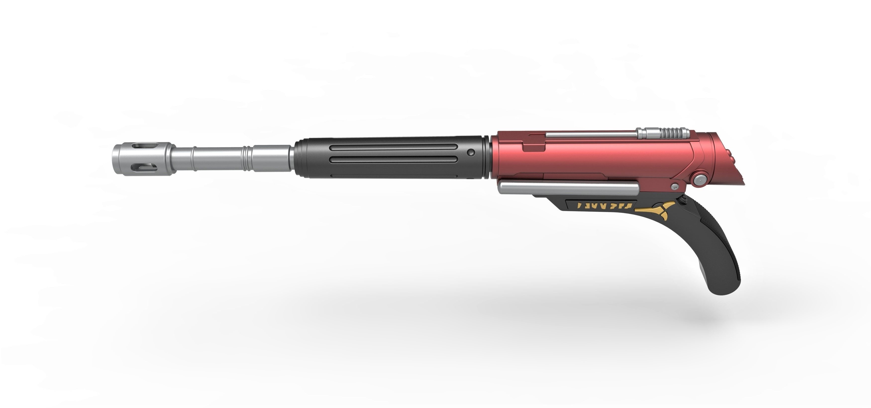 Deathsting Klingon disruptor from Star Trek The Next Generation 3D ...