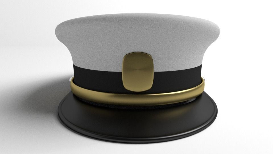 Peaked Cap 3D model | CGTrader