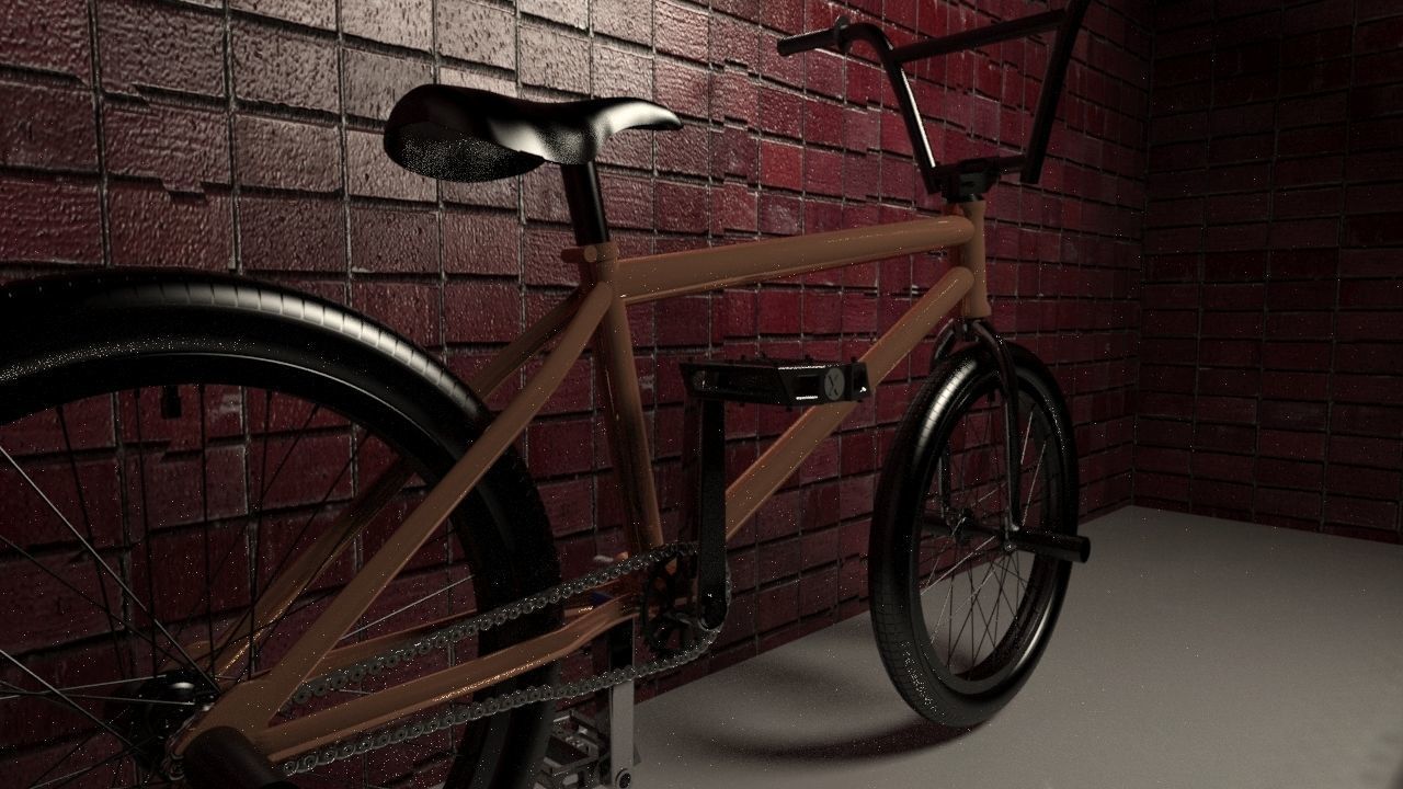 BMX bike WTP bicycle 3D model | CGTrader