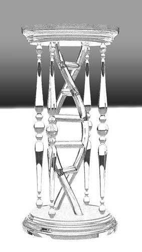 DNA Hourglass Environment Prop 3D model | CGTrader