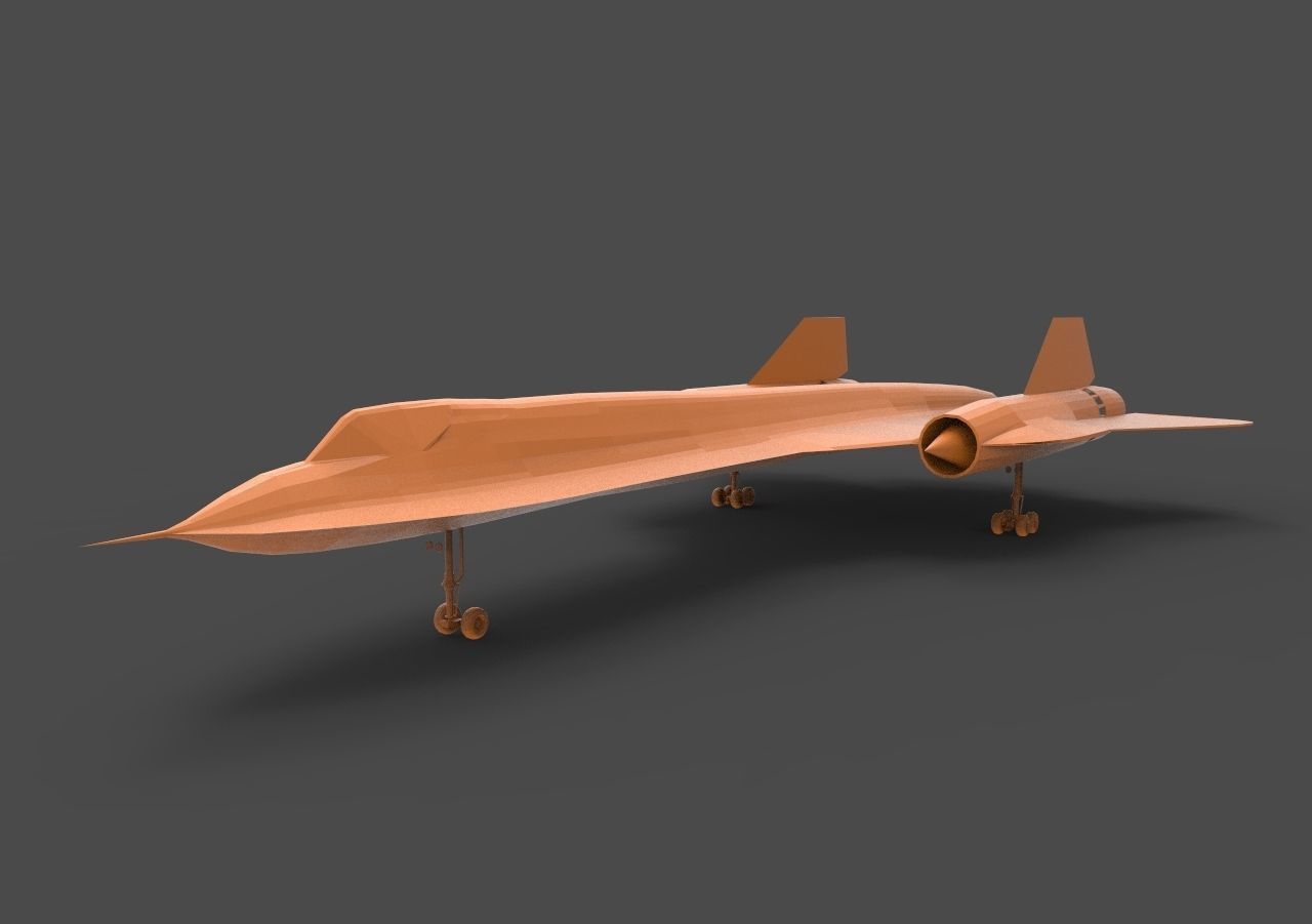 3D print model SR-71 | CGTrader