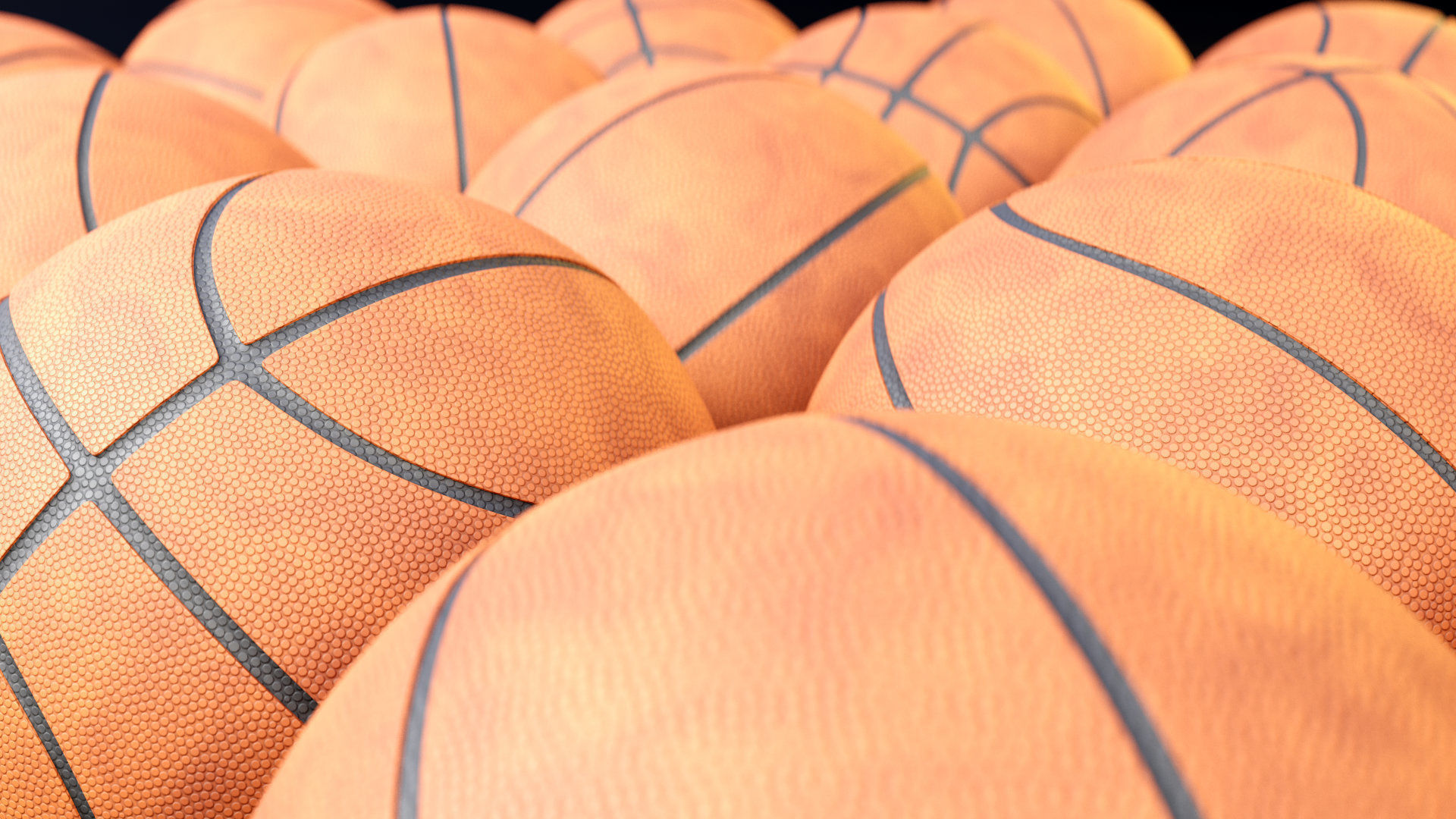 PBR basketball with 4k texture maps 3D model | CGTrader