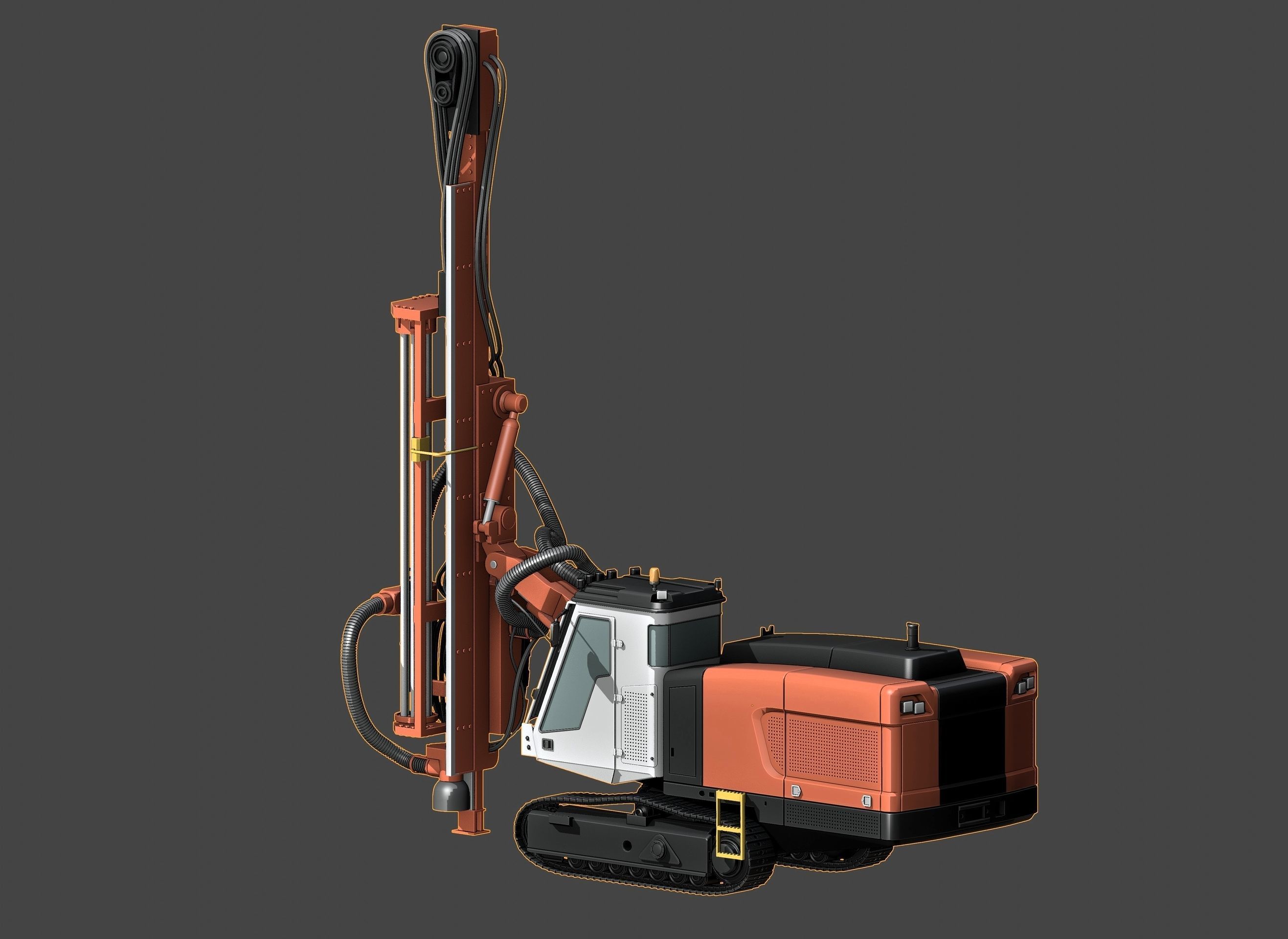 Sandvik Pantera DP1500i CGI version 3D model | CGTrader