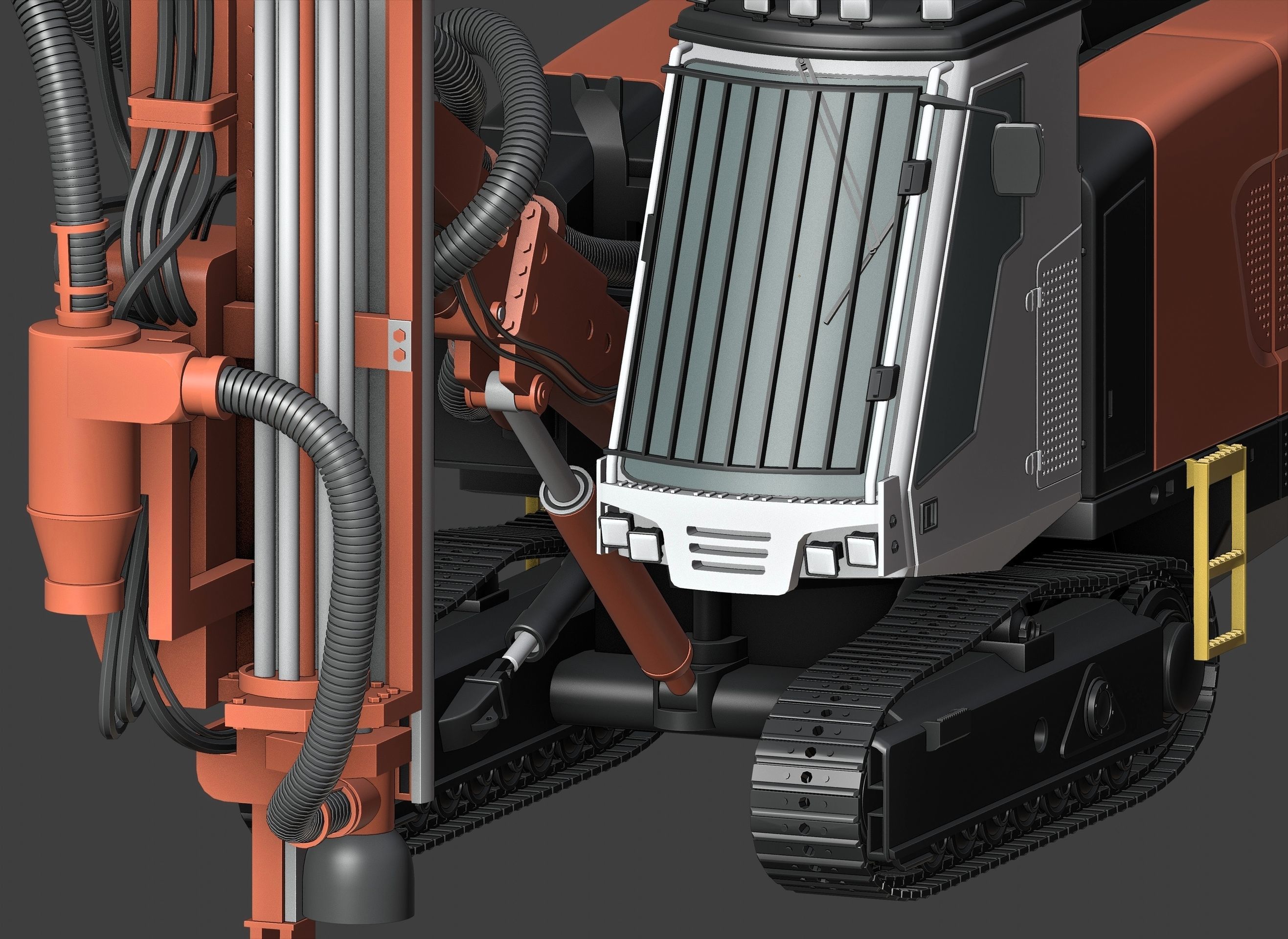 Sandvik Pantera DP1500i CGI version 3D model | CGTrader