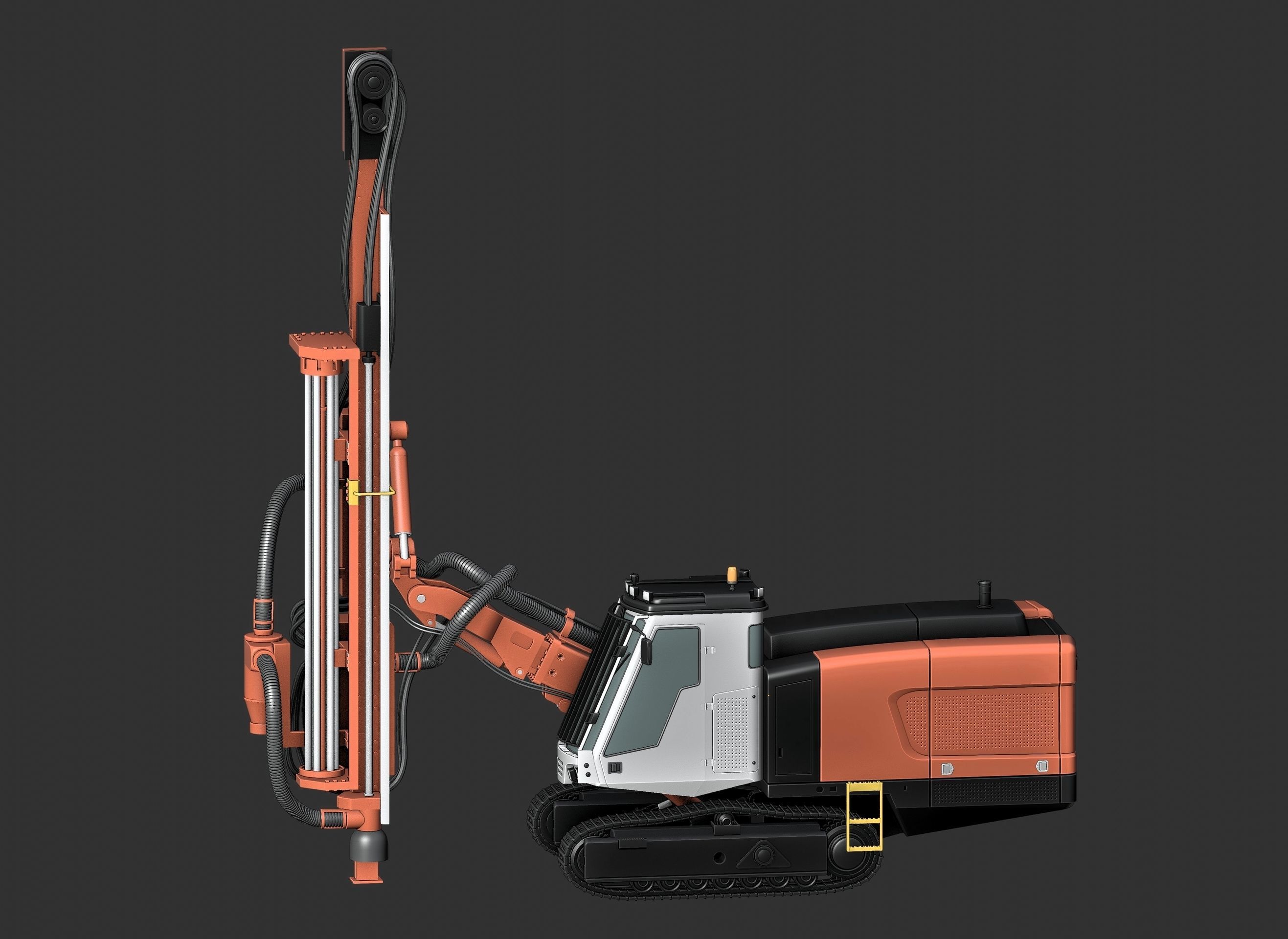Sandvik Pantera DP1500i CGI version 3D model | CGTrader