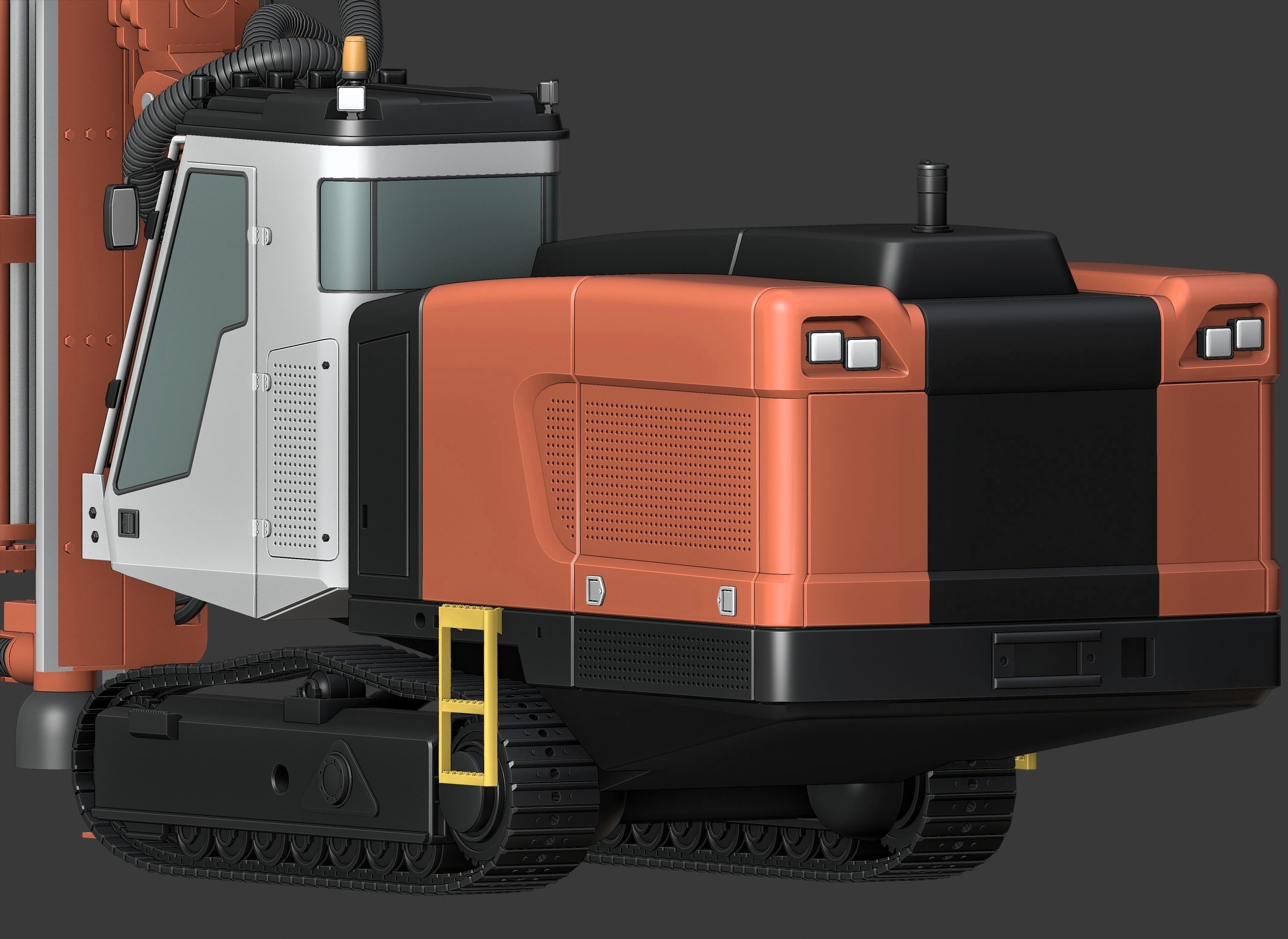 Sandvik Pantera DP1500i CGI version 3D model | CGTrader