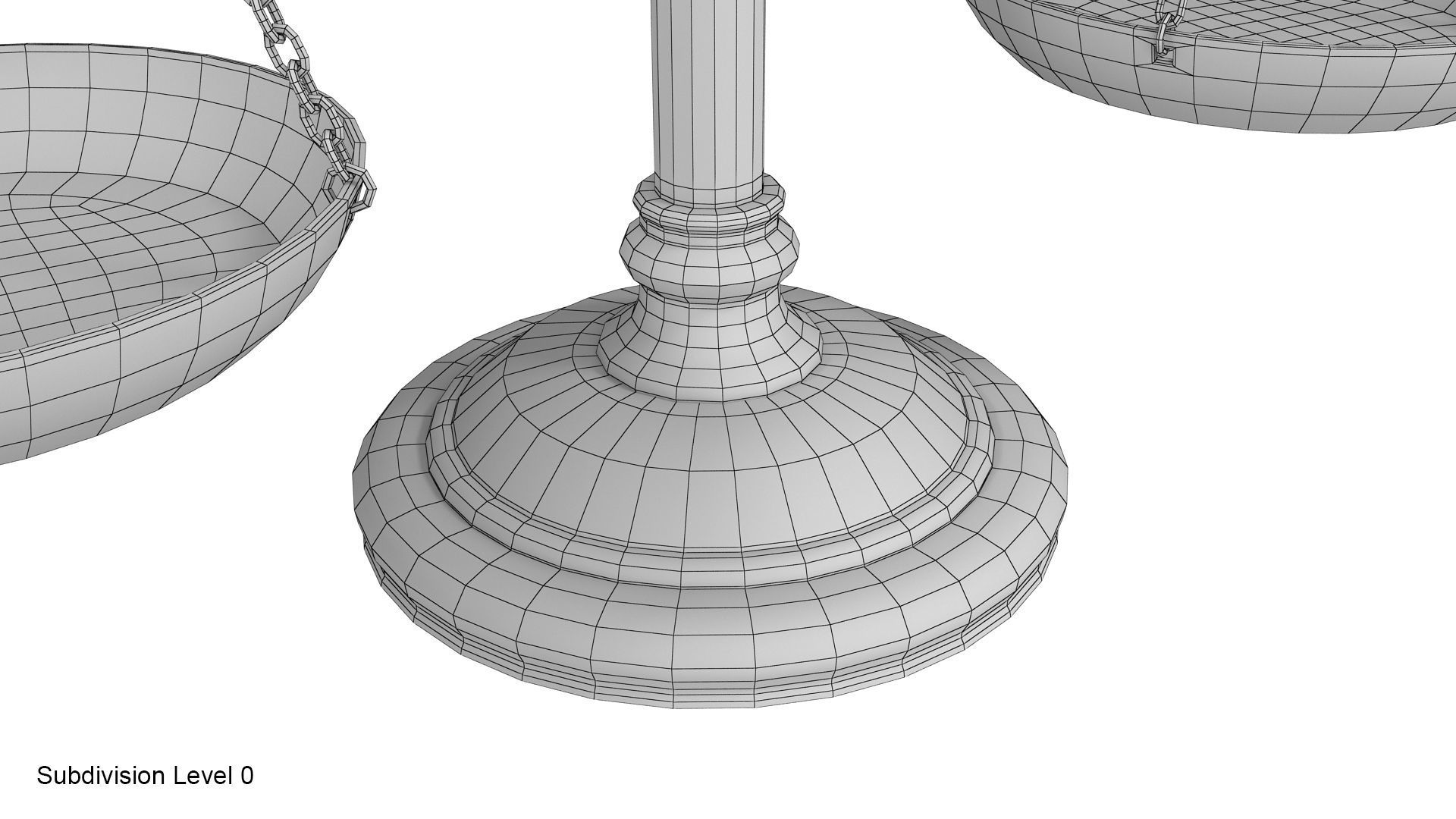 Scales of justice 3D model | CGTrader