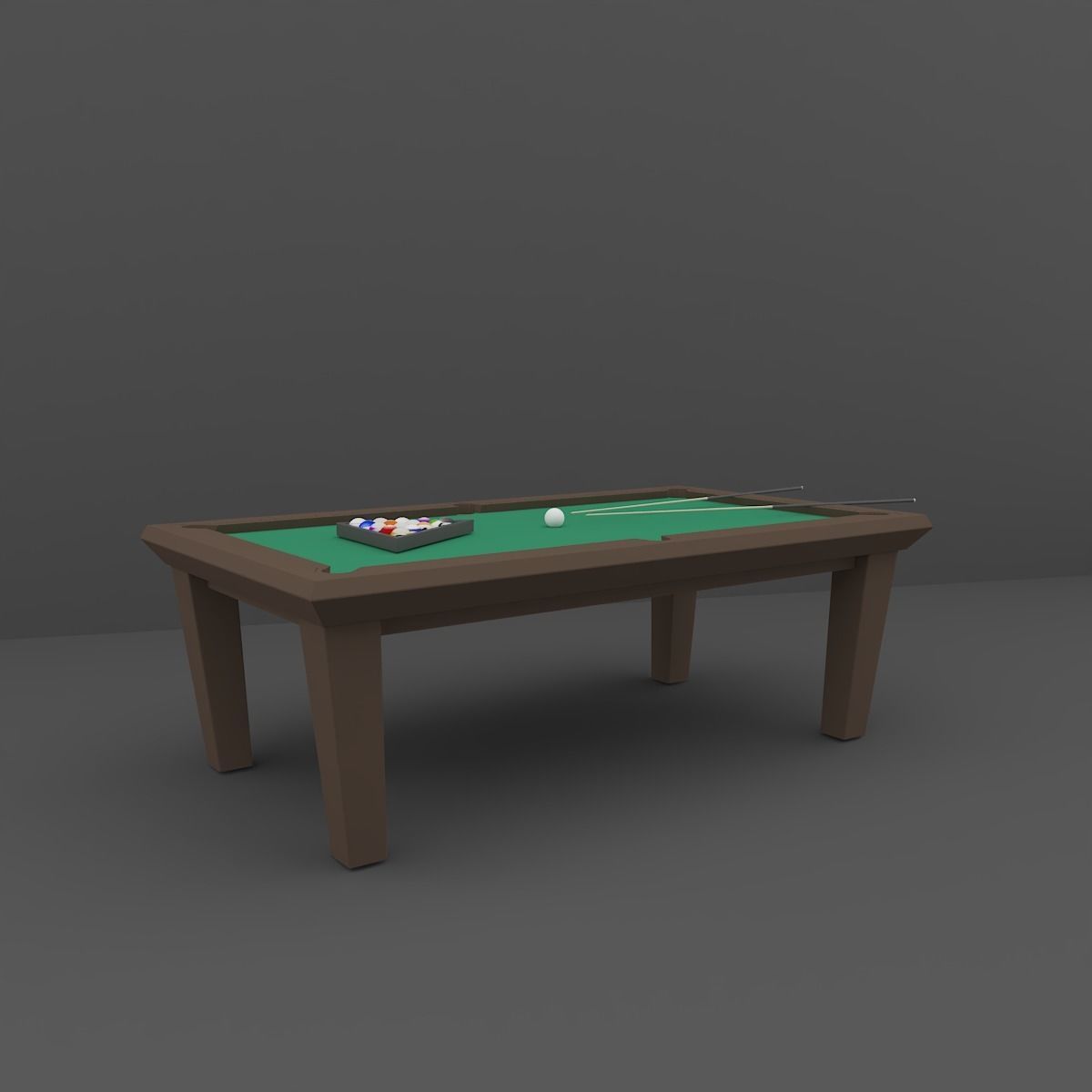 Billard Table 3D model | CGTrader