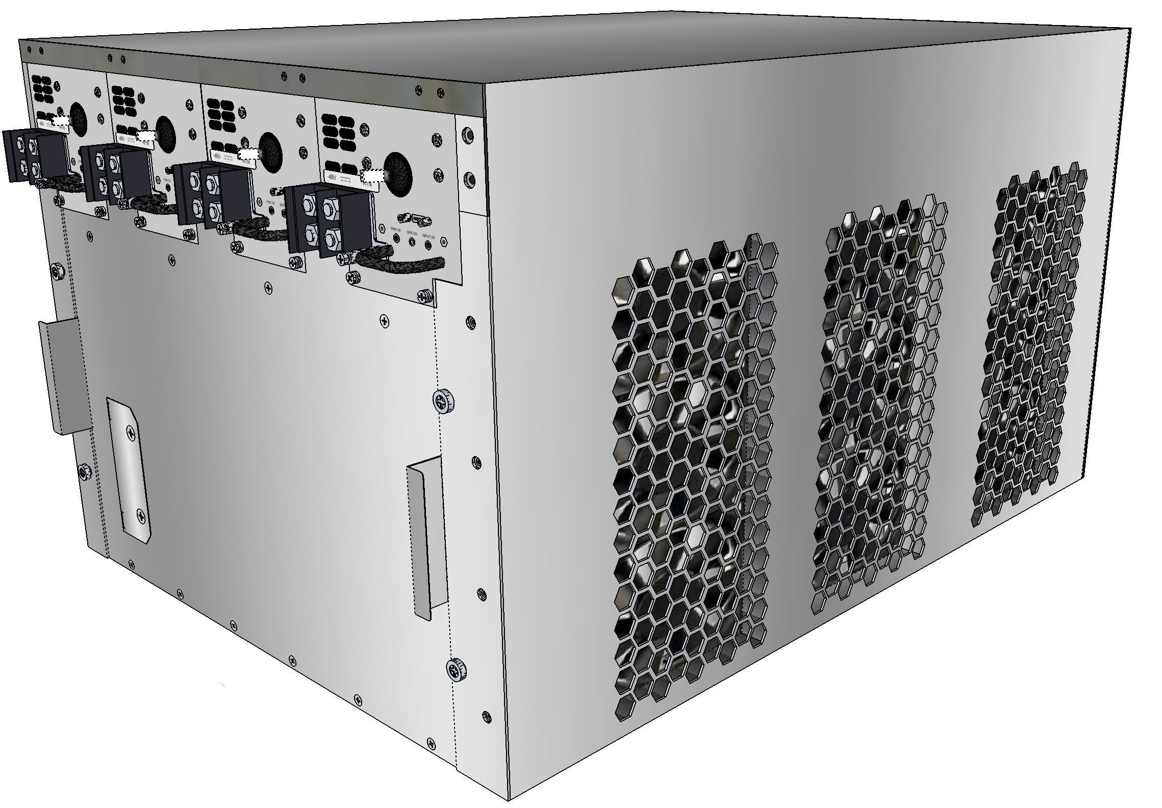 Juniper MX480 Network Router 3D model | CGTrader