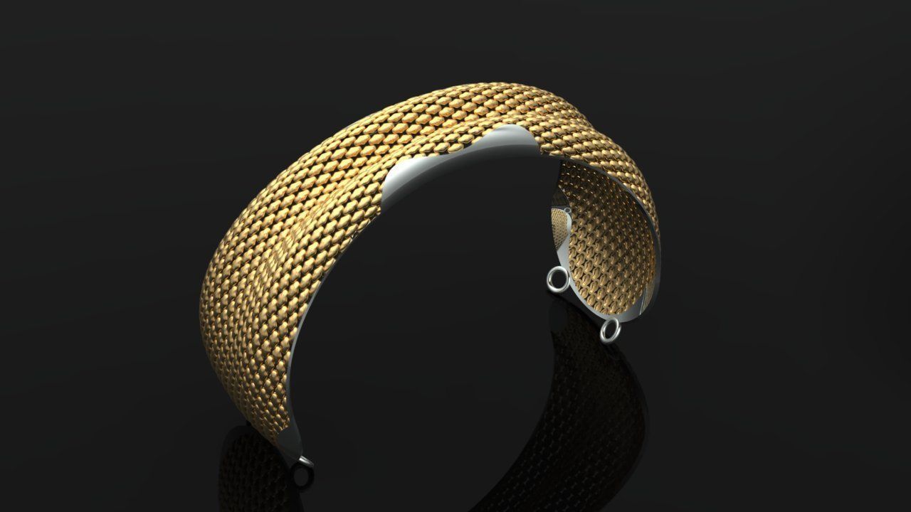 3D Printable Bracelet Model | CGTrader