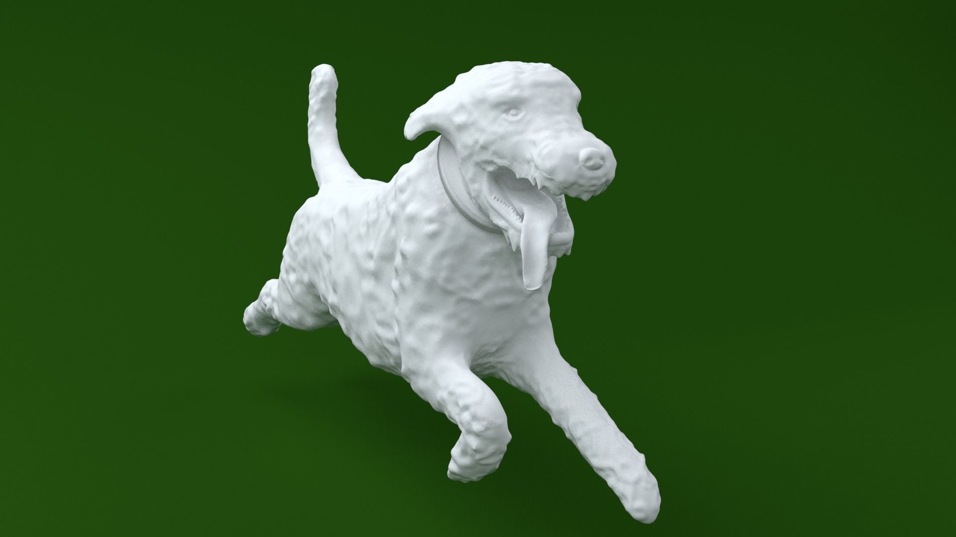 Labradoodle Dog 3D model 3D printable | CGTrader