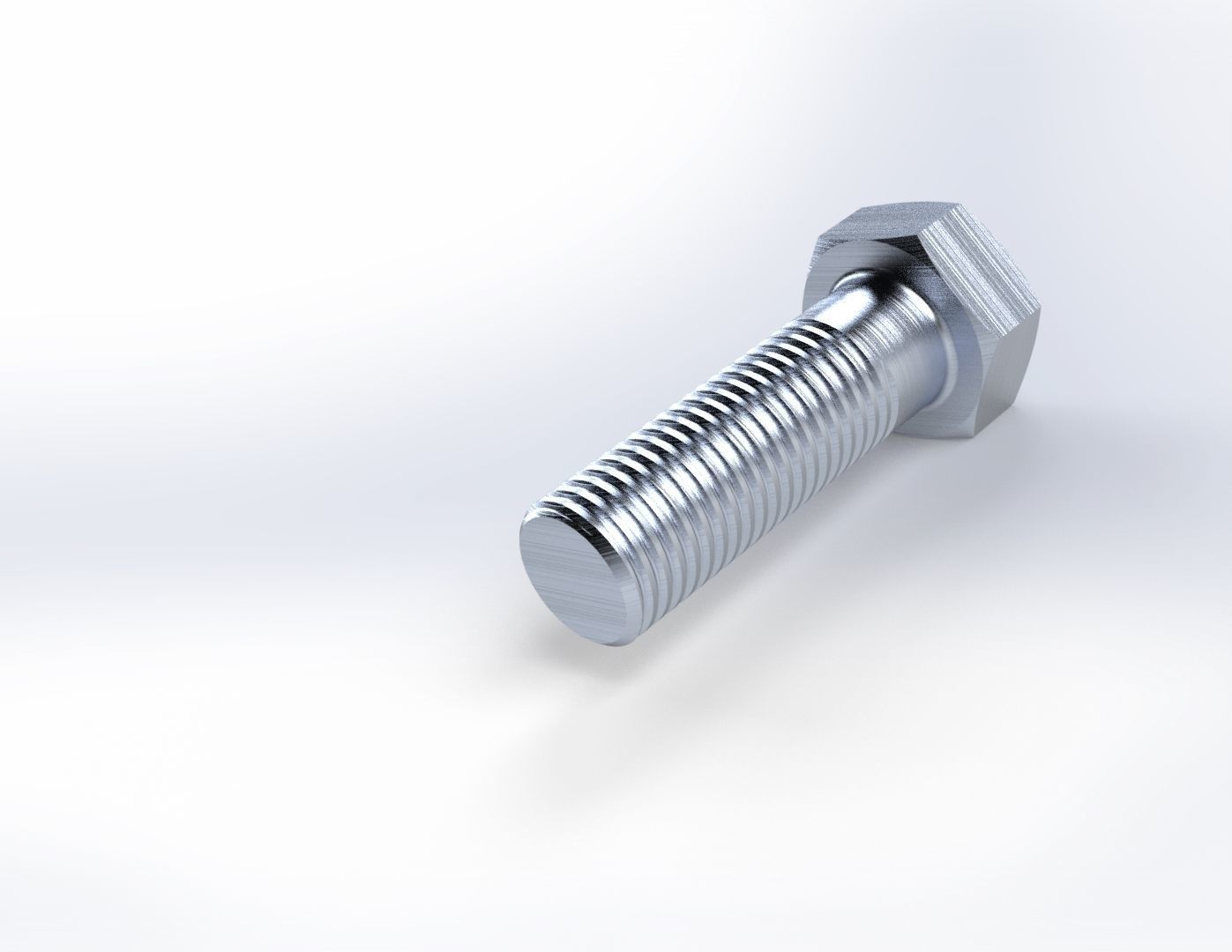 M16 BOLT and M16 NUT 3D model | CGTrader