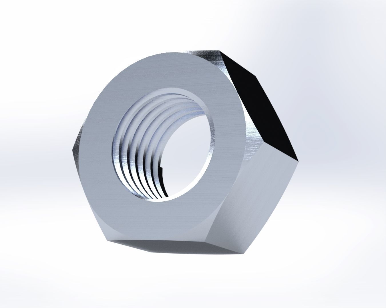 M16 BOLT and M16 NUT 3D model | CGTrader