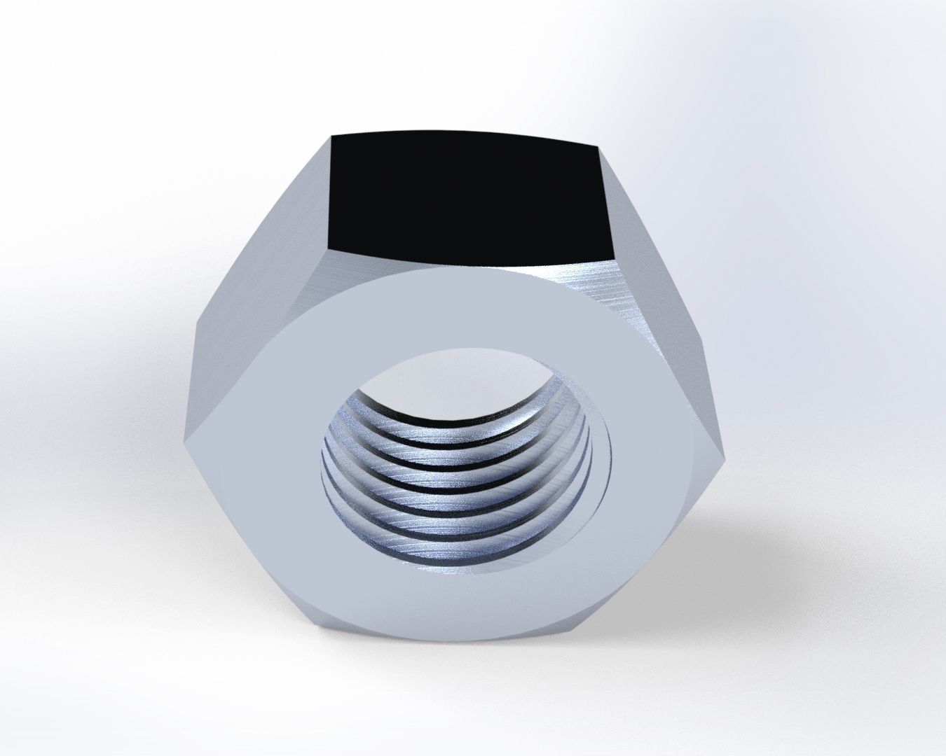 M16 BOLT and M16 NUT 3D model | CGTrader