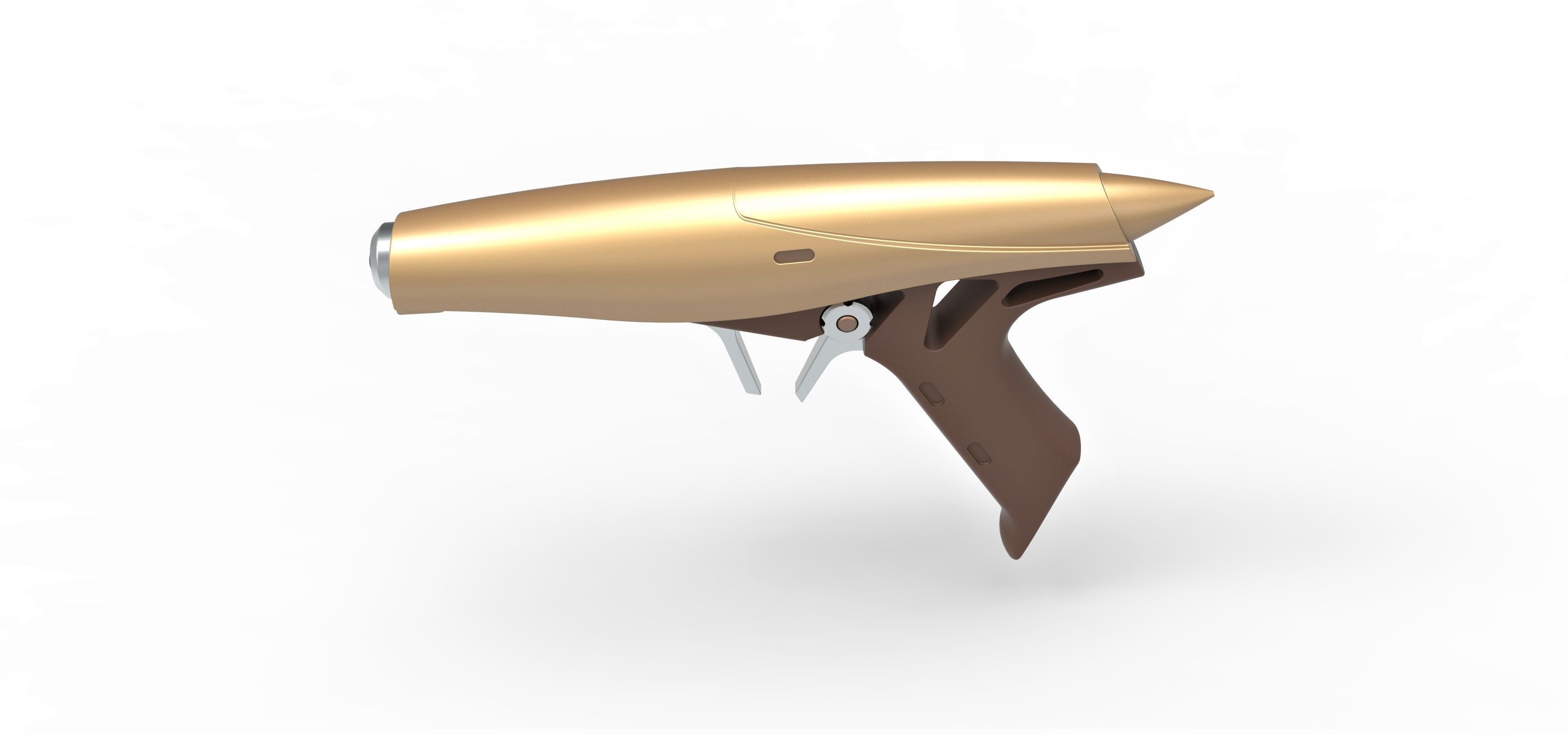 Kueget LN-21 blaster pistol from Star Wars Revenge of the Sith 3D model | CGTrader