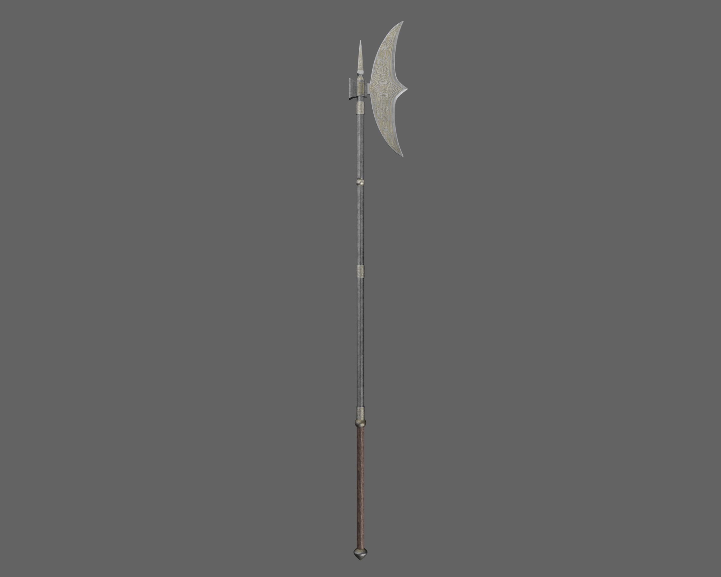 3D model Ancient Indo Persian Scythe VR / AR / low-poly | CGTrader