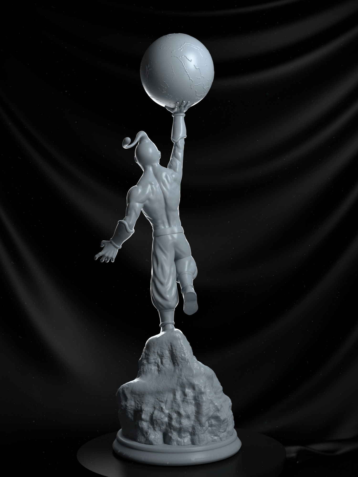 Kid Boo 3D model 3D printable | CGTrader