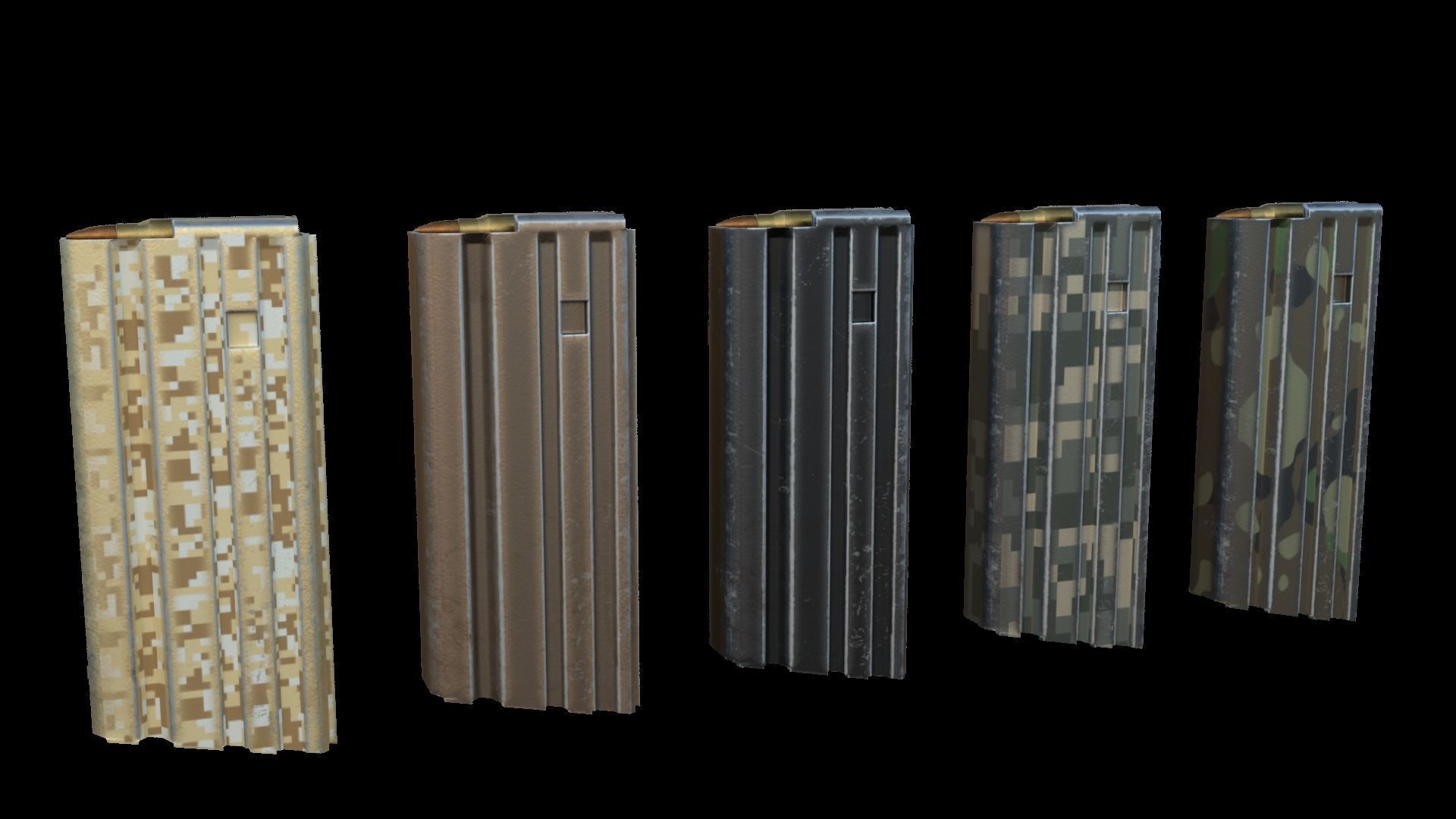 3D model Modular Combat Rifle-Close Quarter Combat Variant VR / AR ...